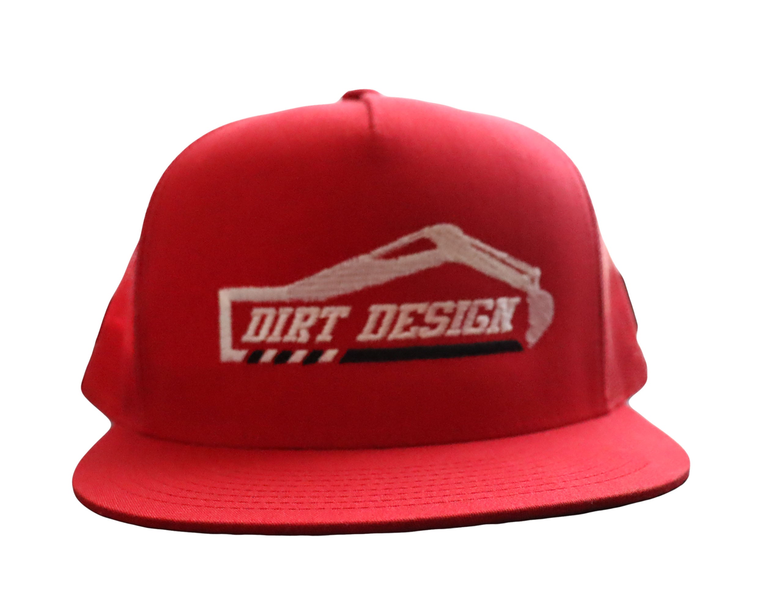 Red Digger Snapback Trucker – Dirt Design